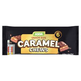 Amazon.com: ASDA Snack Size Caramel Chews (6x38g) 228g : Grocery ...