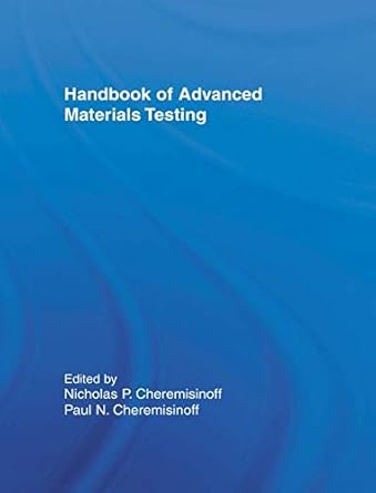 Buy Handbook of Advanced Materials Testing Book Online at Low Prices in ...