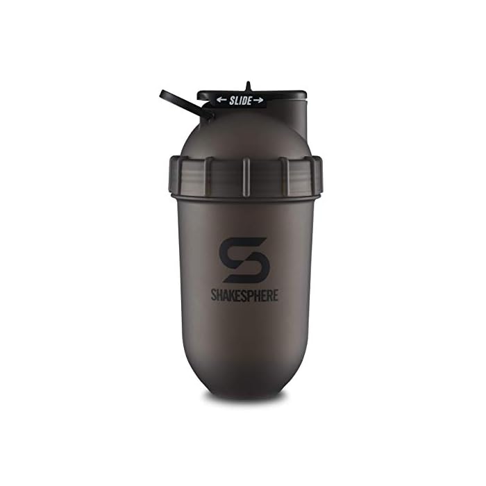 Buy ShakeSphere Tumbler: Protein Shaker Bottle, 24oz Capsule Shape ...
