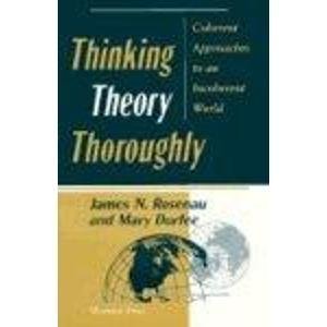 Amazon.com: Thinking Theory Thoroughly: Coherent Approaches To An ...
