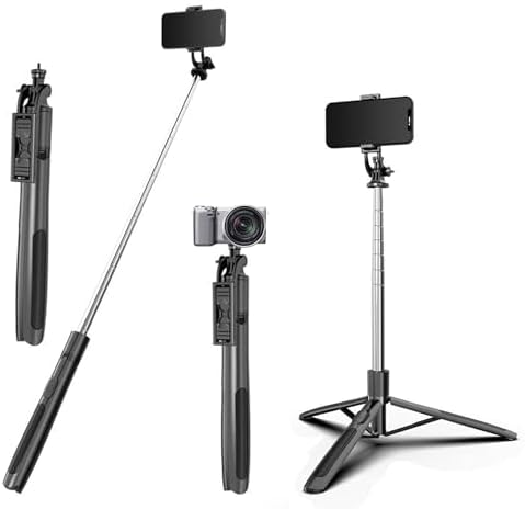 HOLD UP Super Long Selfie Stick Tripod, Extra-Long Selfie Stick with ...