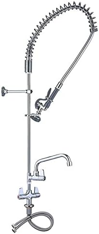 Commercial Kitchen Pre-Rinse Spray Tap, Single Pedestal Pull Out ...