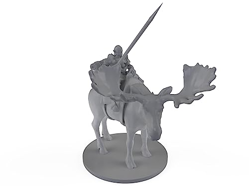 Amazon.com: Moose Rider Tabletop DND Gaming Miniature : Toys & Games
