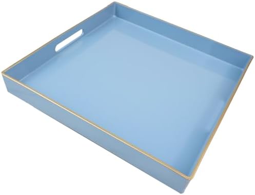 Amazon.com: MAONAME Decorative Tray, Green Serving Tray with Handles ...