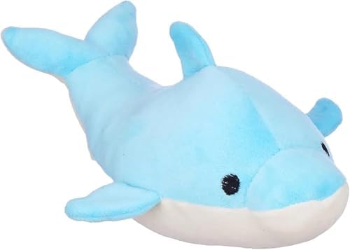 Buy Lovely Gift Blue Dolphin Stuffed Animal Plush Toys Soft Lovely ...