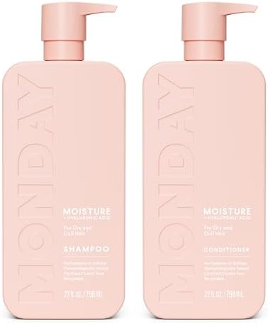 Amazon.com : MONDAY HAIRCARE Moisture Shampoo + Conditioner Set (2 Pack ...