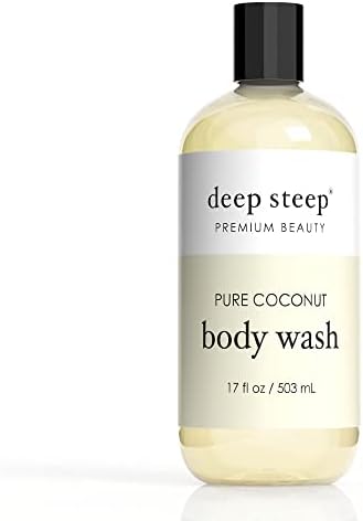 Amazon.com : Deep Steep Body Wash 17 oz (Peach Praline) : Beauty ...