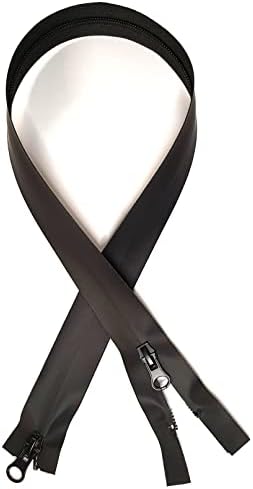 2 Way Outdoor Zip Waterproof 50 55 60 65 70 75 80 cm Matt Black TPU ...