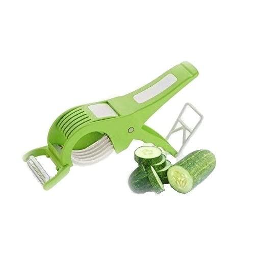 BLUE WONDER Plastic Bhindi Cutter and Multicolour,(Pack of 1) : Amazon ...