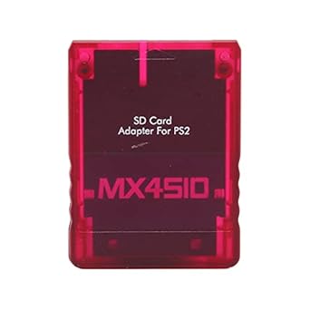 Amazon.com: MX4SIO SIO2SD SD Card Adapter for PS2, Transparent Plug and Play Professional Game ...