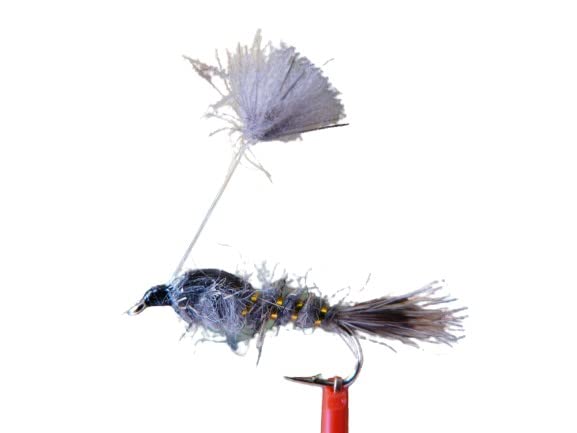 Amazon.com: Nymph Fly " Parasol Hares Ear " Set of 3 (Hook Size 16 ...