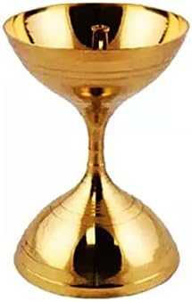 Buy ADALIC Brass Akhand Diya Deepak for Puja Home Temple Mandir Pooja ...