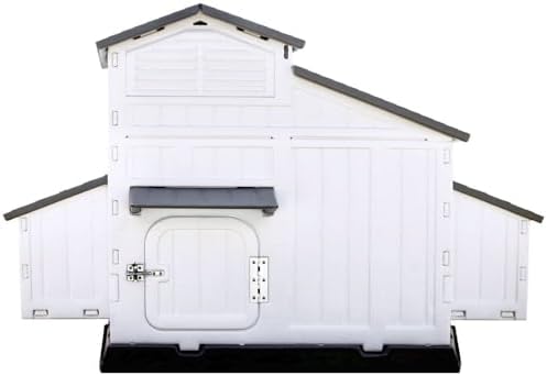 Amazon.com: Durable Plastic Chicken Coop- Formex Snap Lock Large- Made ...