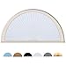 Amazon.com: Jlong Arch Window Shade Half Circle Window Shade Paper Blinds for Windows Cordless ...