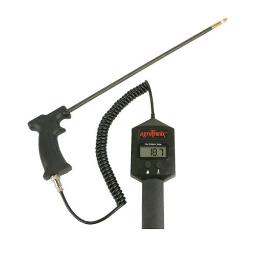 AgraTronix 07100, DHT-1 Portable Hay Moisture Meter with 18" Probe ...