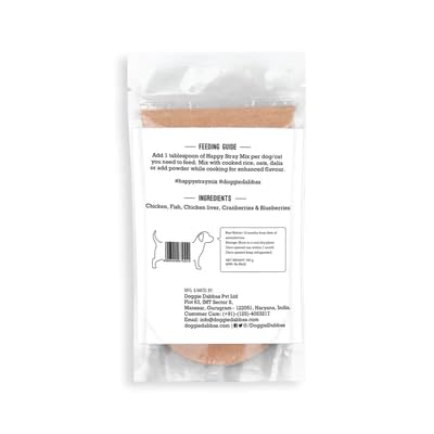 Doggie Dabbas Happy Stray Mix Powder | Daily Multi-Vitamin & Mineral ...