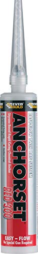 Everbuild ANCH Anchorset Chemical Anchor 300 ml - Red (6) : Amazon.co ...