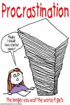Poster #39 Procrastination Poster for Schools and Classrooms Helps ...