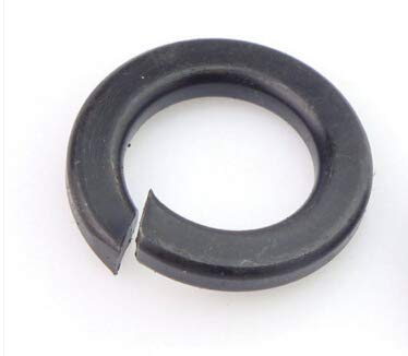 Amazon.com: 300pcs DIN127 M5 Garde 8.8 Carbon Steel Black Spring Washer ...