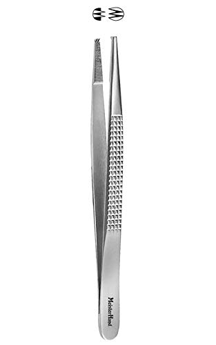Amazon.com: Bonney Tissue Forceps, 7" (17.8 cm), 2 X 3 Teeth, Serrated ...