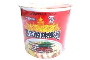 Amazon.com : Little Cook Instant Noodles Cup (Shrimp Tom Yum Flavour ...