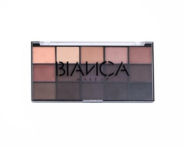 Amazon.com : BIANCA MAKEUP 15 Colors Eyeshadow Palette | Versatile ...
