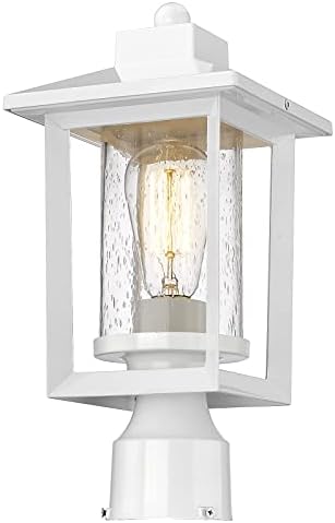 Amazon.com : Madison 5"x5" Vinyl Lamp Post, White : Landscape Torch ...
