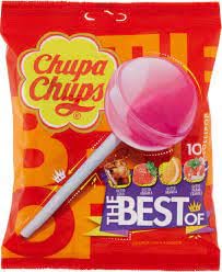 Chupa Chups The Best of 10 Lollipops Packet, 120g : Amazon.in: Grocery ...