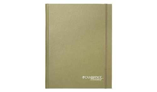 Cambridge Casebound Notebook, Page Size 7 1/4" x 9 3/8", legal Ruled ...