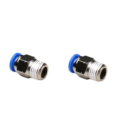 8mm OD Push to Connect Fitting 1/4 NPT Thread Male Pneumatic