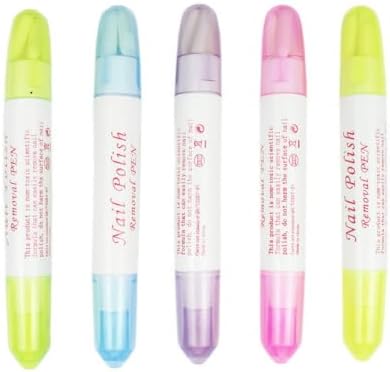 Amazon.com : Nail Polish Remover Pens 5pcs Nail Art Corrector Pen ...