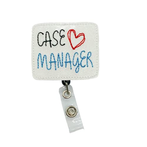 Amazon.com: Case Manager Badge Reel, Retractable Nurse ID Holder ...