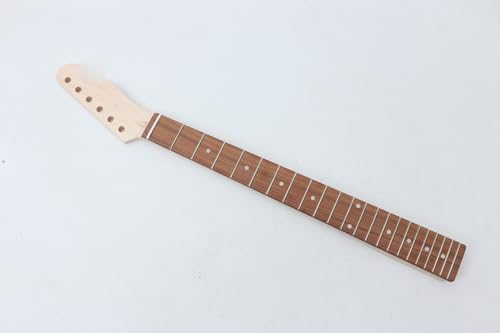 Amazon.com: Baritone guitar neck Maple wood 22 fret 30 inch Scale big ...