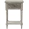 Amazon.com: HOMPUS End Table w Flower Pattern, Nightstand w 3 Storage ...