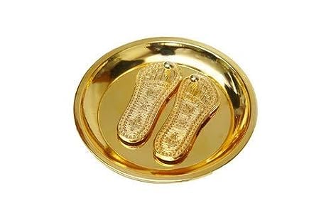 The Indian Craft Gold Plated Goddess Shree Maa Lakshmi Footsteps ...