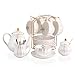 Amazon.com | Porcelain Tea Sets British Royal Series, 8 OZ Cups& Saucer ...
