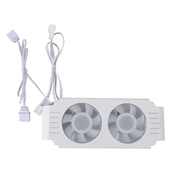 Memory Cooling Fan, ARGB Light Effect Memory Cooler Professional ...