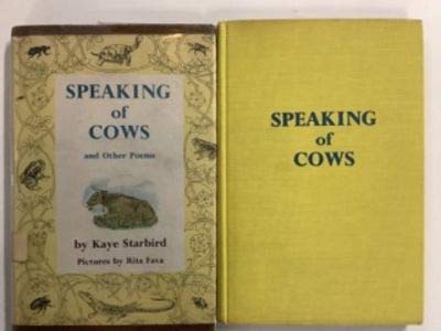 Speaking of cows, and other poems: Starbird, Kaye: Amazon.com: Books