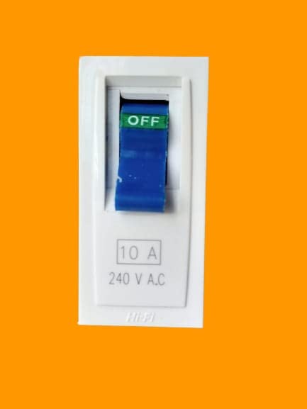 Hi-Fi 10A Single Pole MCB (Pack of 2) : Amazon.in: Home Improvement