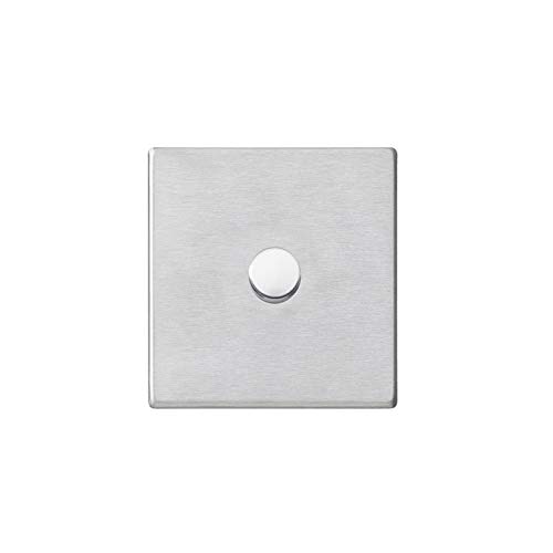 Hamilton Hartland G2 1g 2 Way 100W LED Dimmer Satin Stainless Steel ...