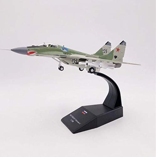 QIDS 1/100 Scale Russia Mig 29 Fighter Diecast Metal Military Plane ...