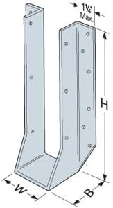 Simpson Strong-Tie HUC310 Concealed Joist Hanger, Brackets - Amazon Canada