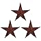 Amazon.com: JoyEvy 24" Rustic Metal Barn Star Wall Decor-Handmade Red ...