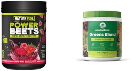 Amazon.com: Nature Fuel Power Beets Powder, Delicious Acai Berry ...