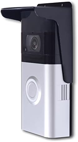 Doorbell Rain Cover Ring Doorbell Anti-Glare Cover, Steel Doorbell ...