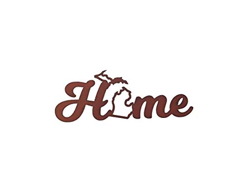 Amazon.com: Michigan Sign made out of Rusted Steel : Home & Kitchen