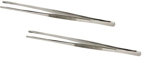 Amazon.com: SE 513TW 12-Inch Stainless Steel Tweezers - TWO PACK