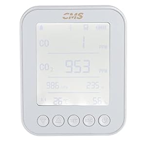 Air Quality Monitor, USB Powered Real Time Monitoring 6 in 1 ...