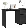 Amazon.com: furtble Computer Desk with Drawers, 43 Inch Wood Work Desk ...