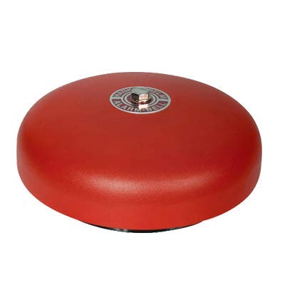 HRE-S90A2, Electric Bell, Red 150mm Dia. Head, IP40, 90dB, 220V AC ...